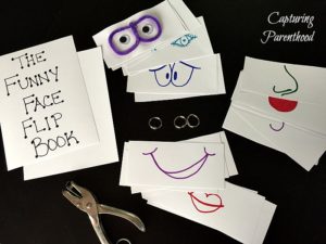 Funny Face Flip Book • Capturing Parenthood
